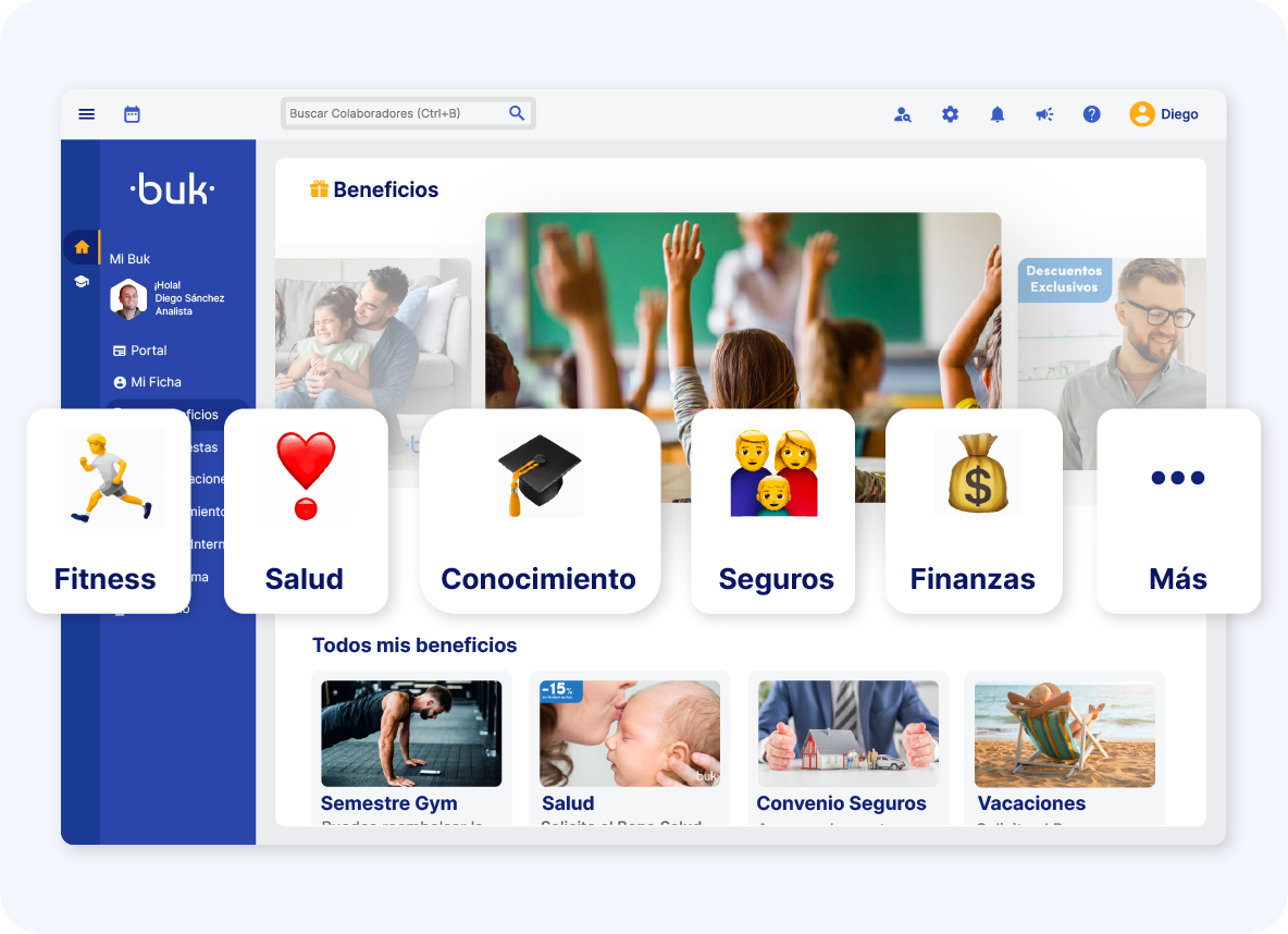 Plan de Beneficios: exclusivo para tus colaboradores - Buk Chile